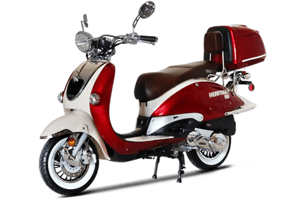 HERITAGE 150 - 2 TONE AUTOMATIC SCOOTER – TurboPowersports.com